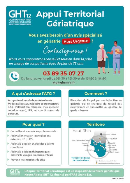 Appui Territorial Gériatrique : vous soutenir dans la prise en charge ...